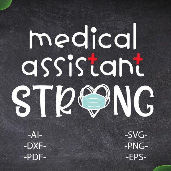 Medical Assistant Face Svg - Etsy