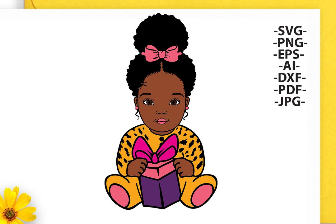 Black Baby Svg, Afro Girl Svg, Peekaboo Girl Svg, Gift, Baby Girl ...
