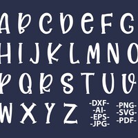 Nautical Sailing Doodle Alphabet Letters Bundle PNG Font Sublimation ...