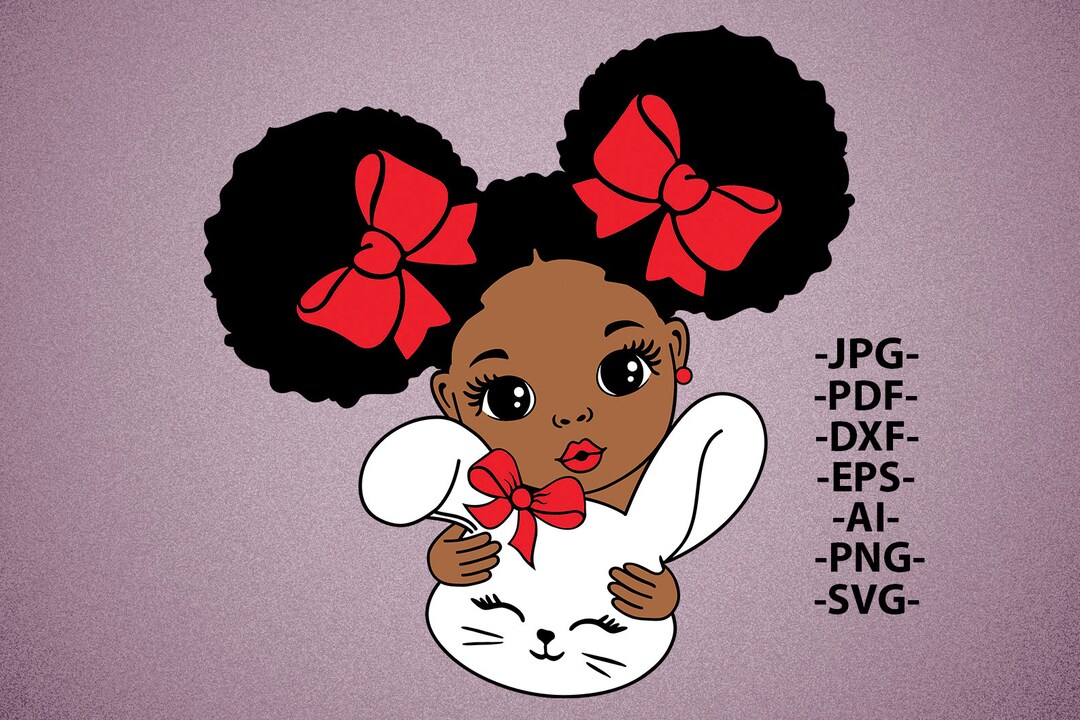 Easter Girl Svg, Rabbit Ears Svg, Bunny Girl, Easter Cute Bunny, Easter ...