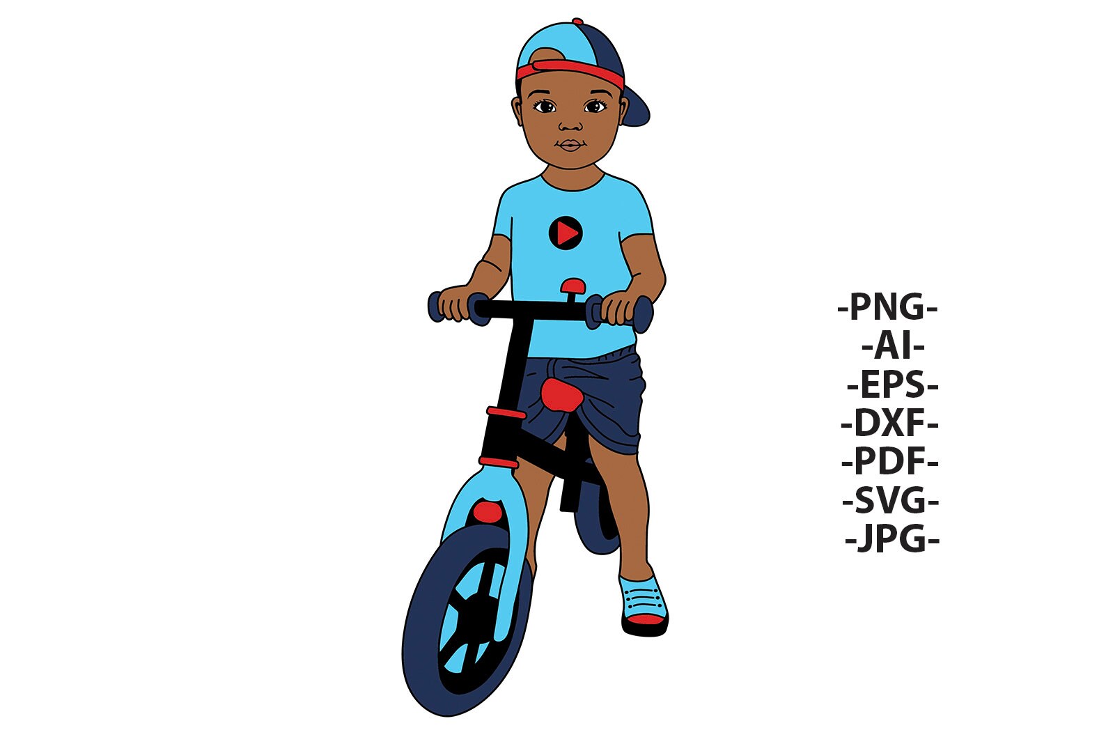 Afro Boy Svg Boy With Bike Svg Afro Baby Boy Svg Kids Afro - Etsy