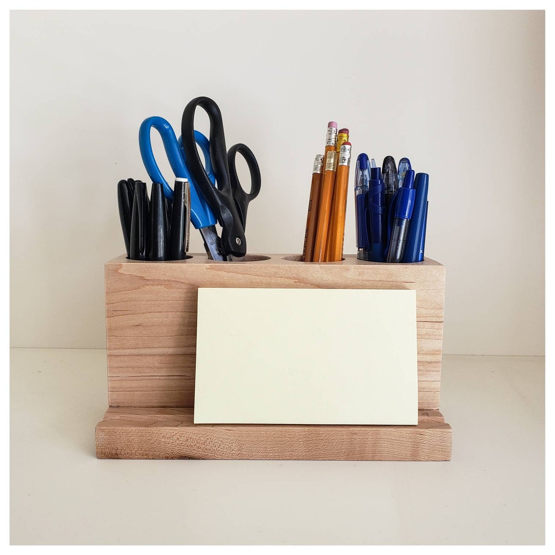 Desk Organizer, Pencil Holder, Office Caddy, Phone Holder - Etsy Canada