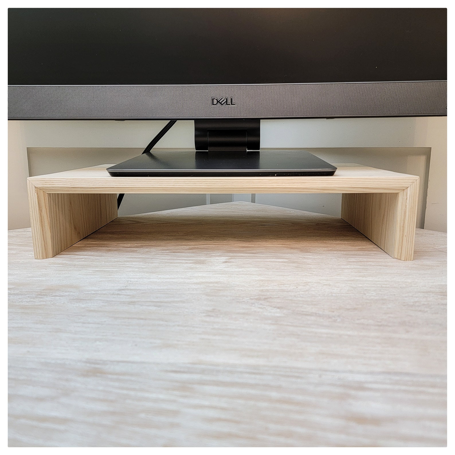 Minimalist Monitor Stand | Monitor Riser | Desk Shelf - Etsy