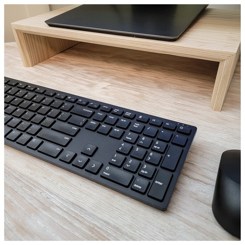 Minimalist Monitor Stand Monitor Riser Desk Shelf - Etsy