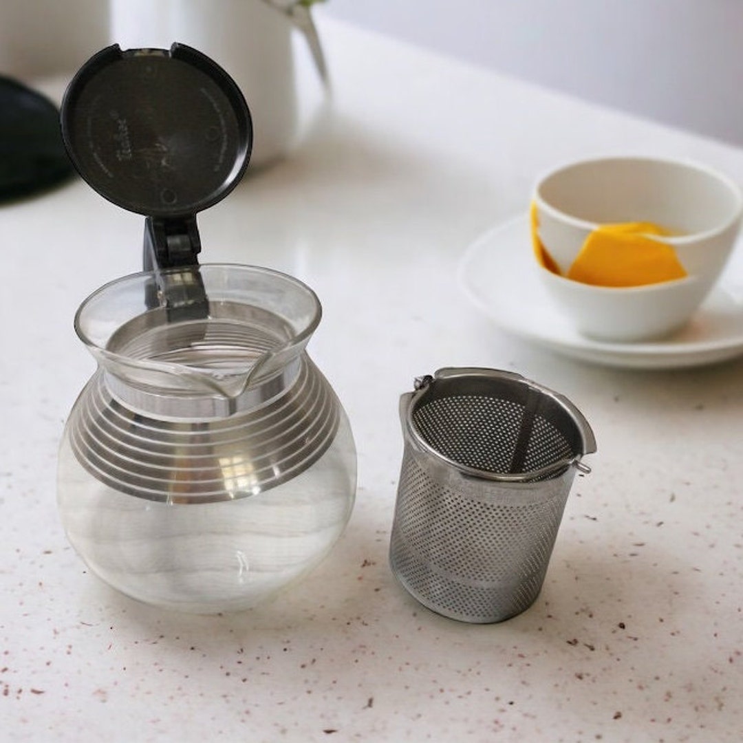 Vintage Teapot by Pyrex Tea Steeper Tea Pot Carafetea Infuser by Pyrex Vintage Pyrex - Etsy