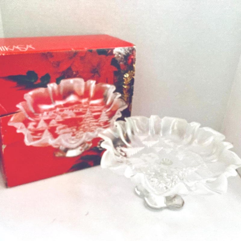 Mikasa Footed Candy Dish - Etsy