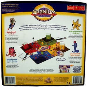2004 Cranium Game for Whole Brain Teen and Adult Edition - Etsy