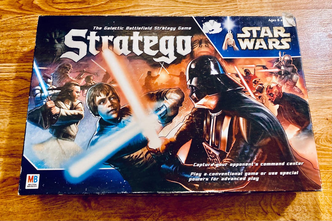 Star Wars Stratego Board Game 2002 by Milton Bradley - Etsy