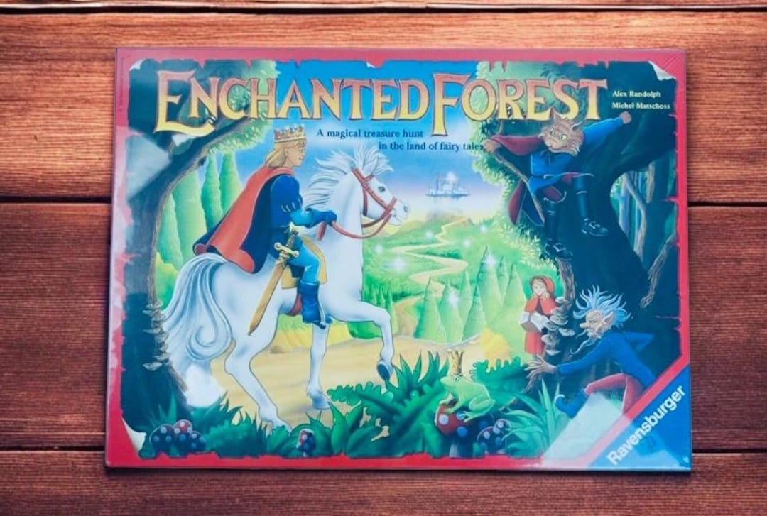 Board Game Enchanted Forest by Ravensburger, Alex Randolph, Michel ...