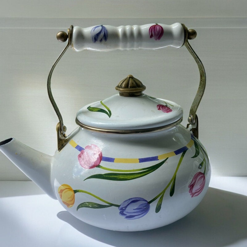 Cottagecore Tea Pot - Etsy