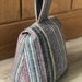 DOOR STOPS 100% Wool Tweed Fabulous Quality Vibrant Rainbow Stripes ...