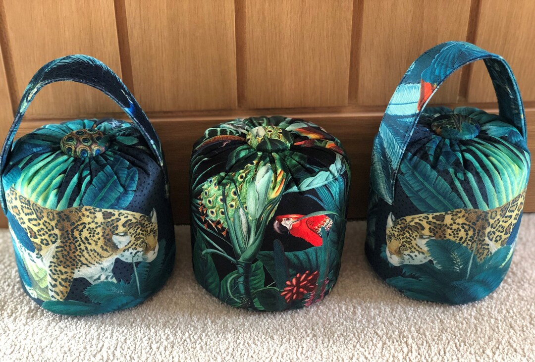 JUNGLE Design DOOR STOPS Stunning Velvet Handcrafted Luxurious - Etsy UK