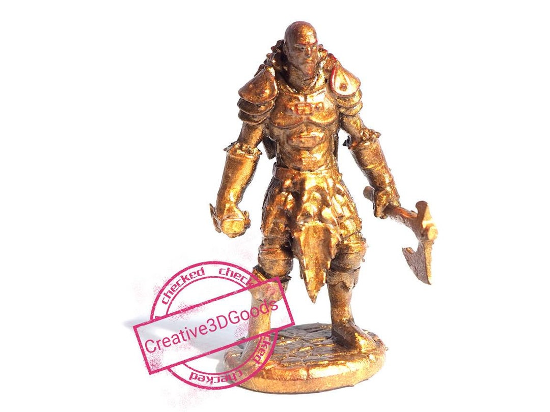 Barbarian Gladiator Warrior Miniature for Board Games - Etsy