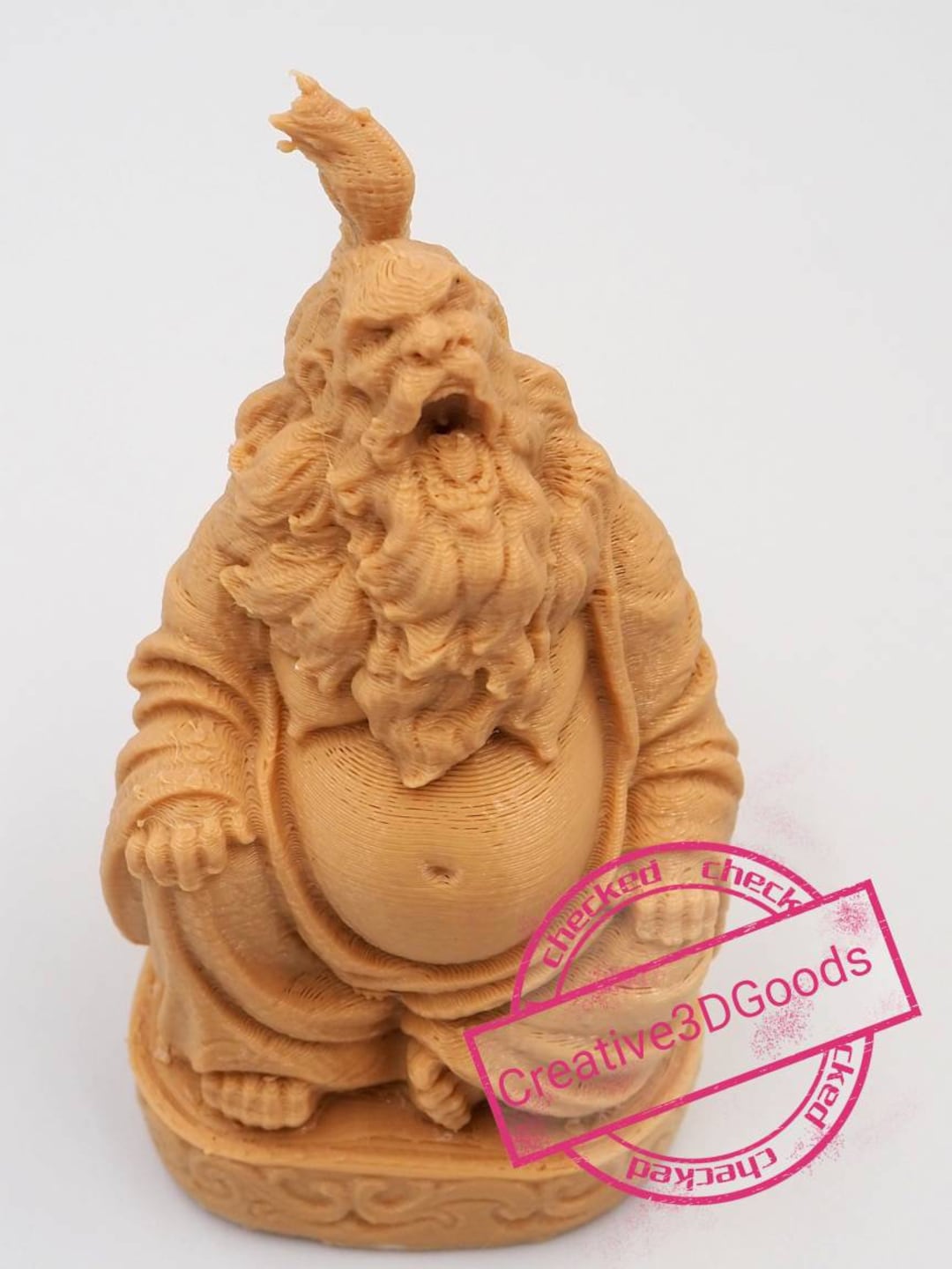 Mad Dwarf Buddha Statue - Etsy
