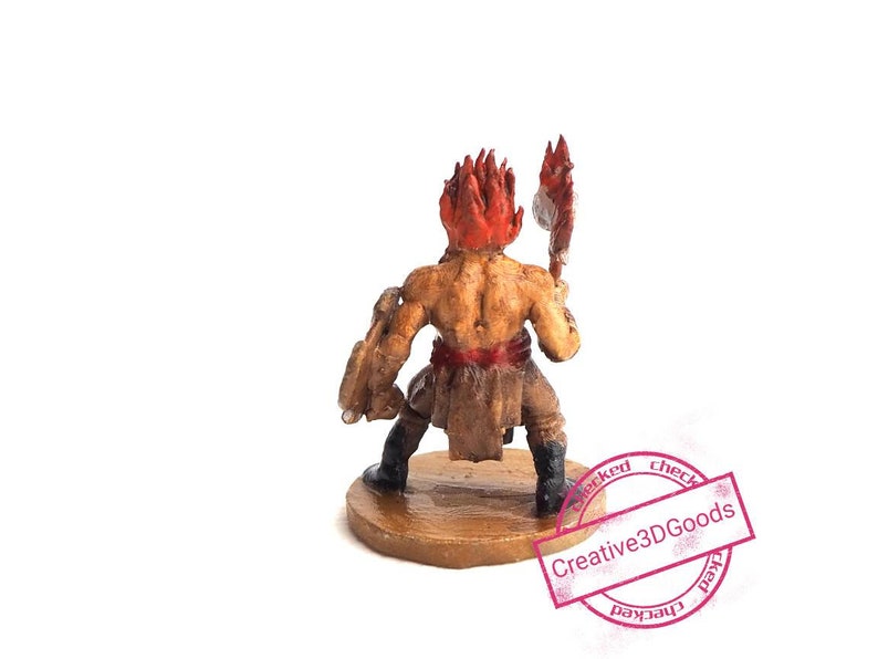Azer Dwarf Dnd Miniature for Board Games | Resin Printed - Etsy