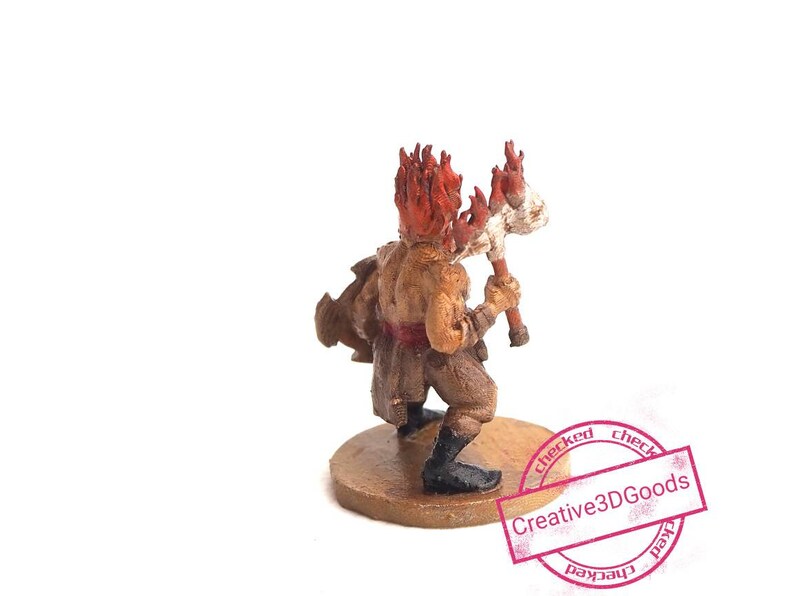 Azer Dwarf Dnd Miniature for Board Games Painted or - Etsy Singapore