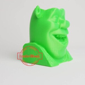 Shrek Head Pen Holder or Succulent Plants Pot 3d Printed for Any Shrek ...
