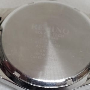 Citizen Reguno Solar Watch, 2000s - Vintage Collection - - Etsy