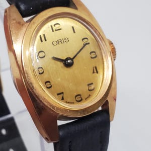 Oris Gold Plated Watch, Manual, 1960s - Vintage Collection - - Etsy