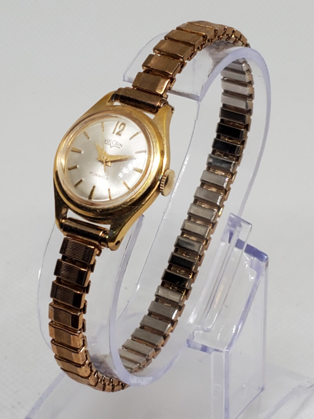 Vulcain Club Gold Plated Watch, 17 Jewels Manual Swiss, 21mm, Working ...