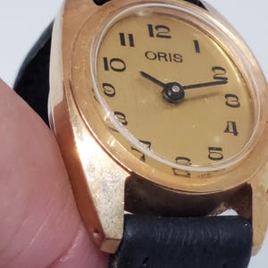 Oris Gold Plated Watch, Manual, 1960s - Vintage Collection - - Etsy