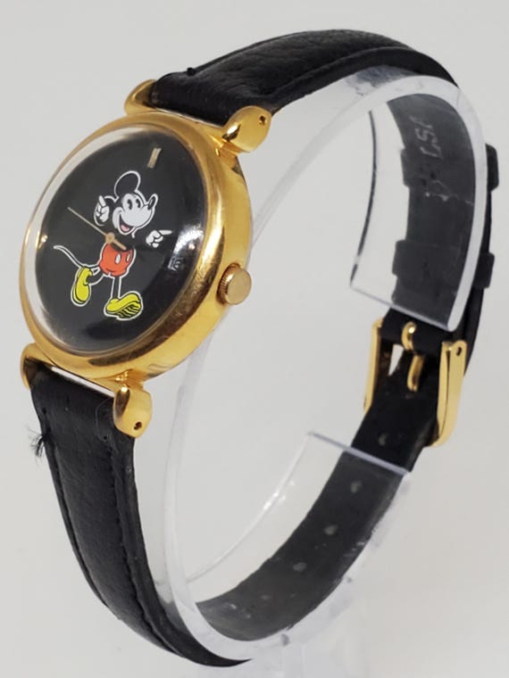 Pulsar by Seiko Gold Plated Mickey Mouse Watch, 1990s… - Gem
