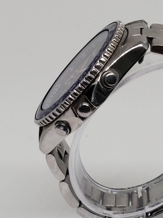 Seiko Flight Master Pilot Chronograph Watch - Gem