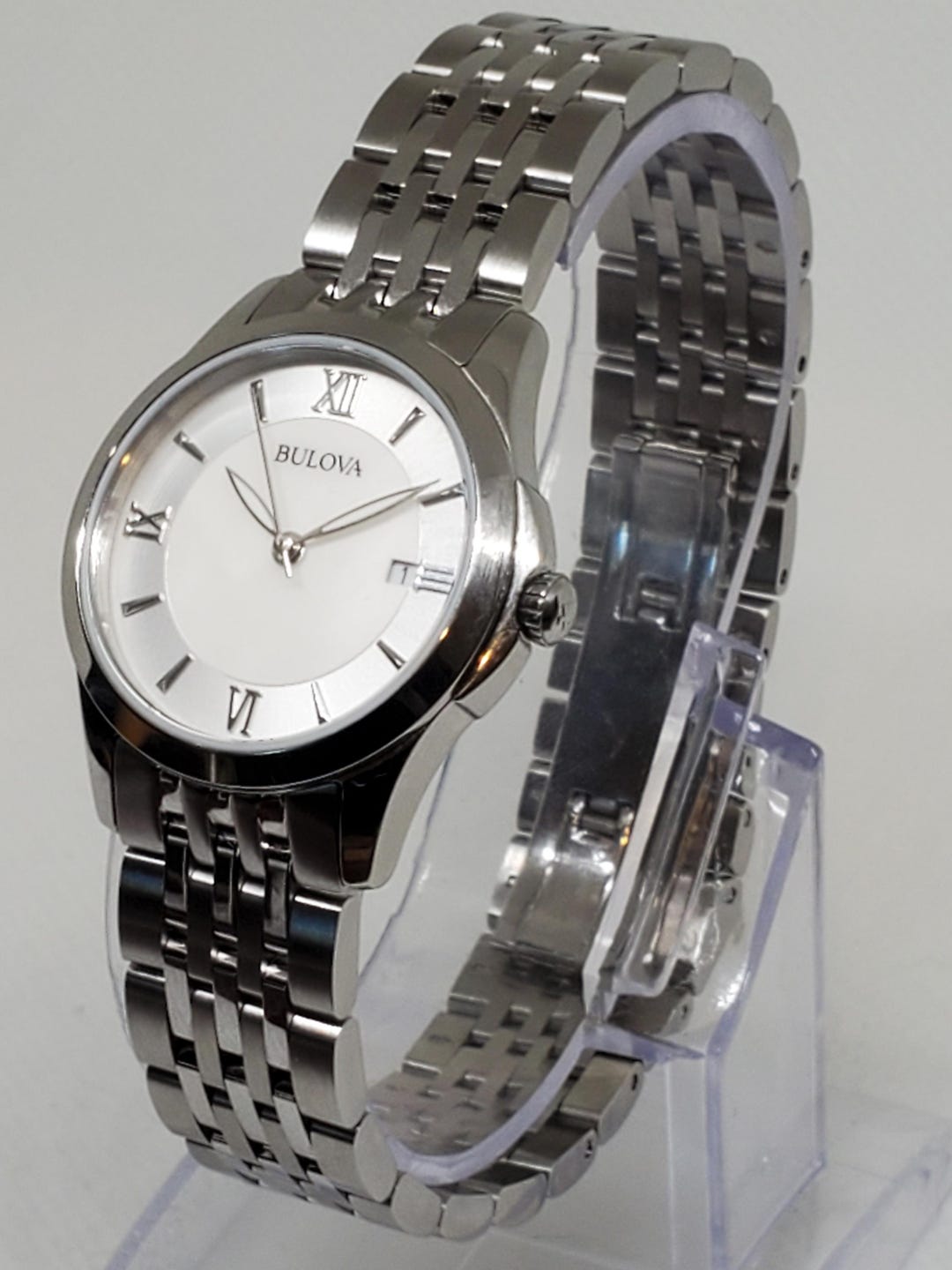 Bulova Silver Tone Ladies Watch, 2000s - Vintage Collection - - Etsy