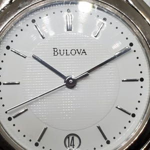 Bulova Quartz Watch, 1998 Vintage Collection - Etsy