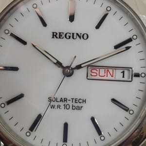 Citizen Reguno Solar Watch, 2000s - Vintage Collection - - Etsy