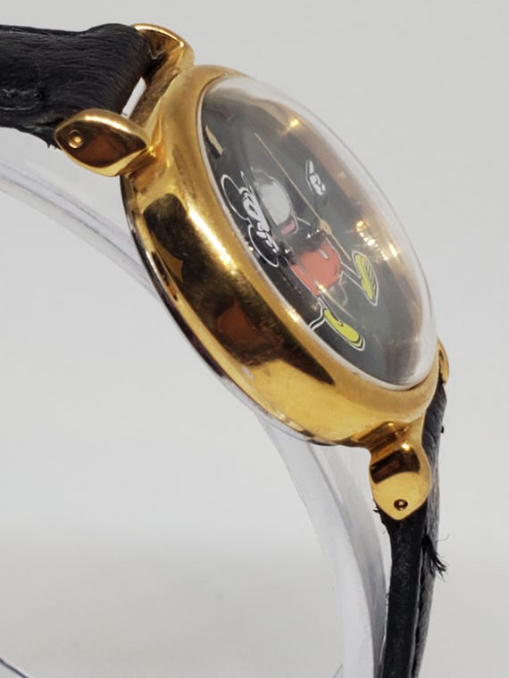Pulsar by Seiko Gold Plated Mickey Mouse Watch, 1990s… - Gem