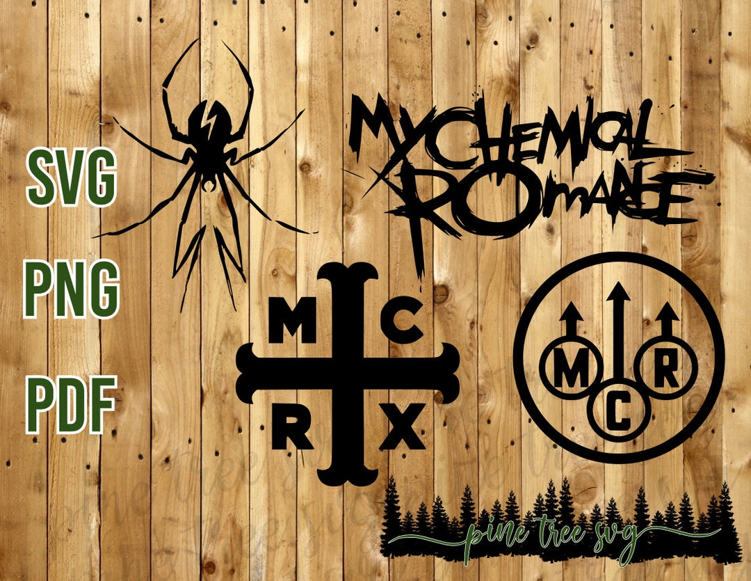 My Chemical Romance - SVG, PNG, PDF - Instant Download - Etsy