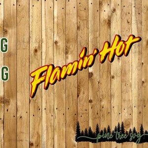 Cheetos Logo - Flamin Hot - SVG, PNG, PDF - Instant Download - Etsy