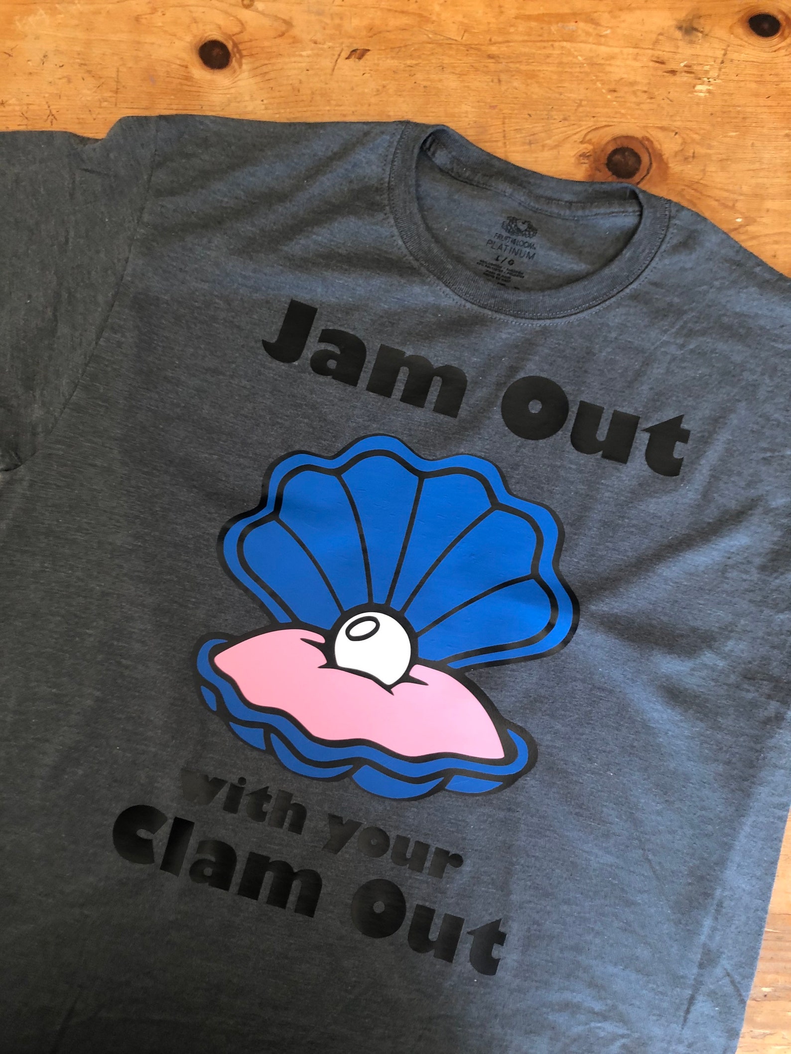Jam Out With Your Clam Out - SVG, PNG, PDF - Instant Download - Etsy