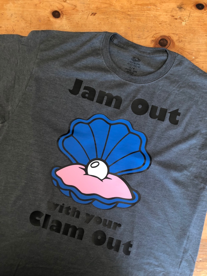 Jam Out With Your Clam Out SVG PNG PDF Instant Download - Etsy