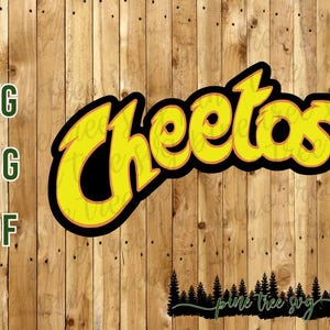 Cheetos Logo - Flamin Hot - SVG, PNG, PDF - Instant Download - Etsy