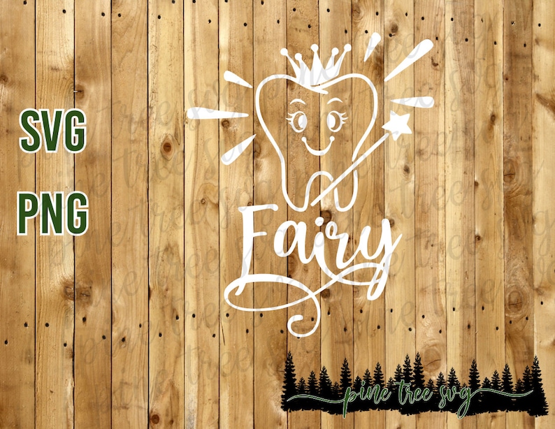 Tooth Fairy SVG PNG Instant Download - Etsy