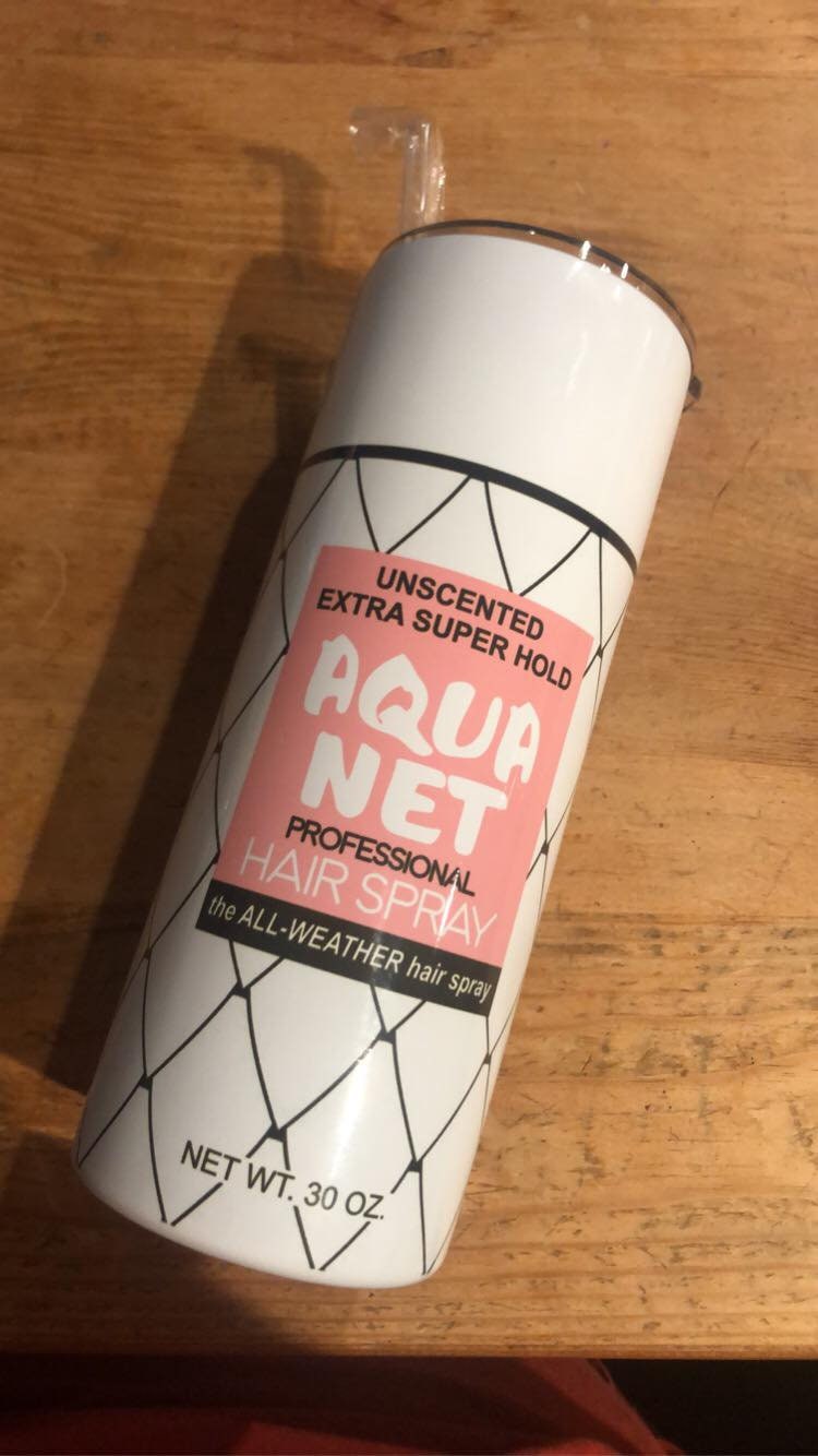 Aqua Net White Can - 20 Oz/30oz/pringles 2oz - Sublimation PNG & PDF ...