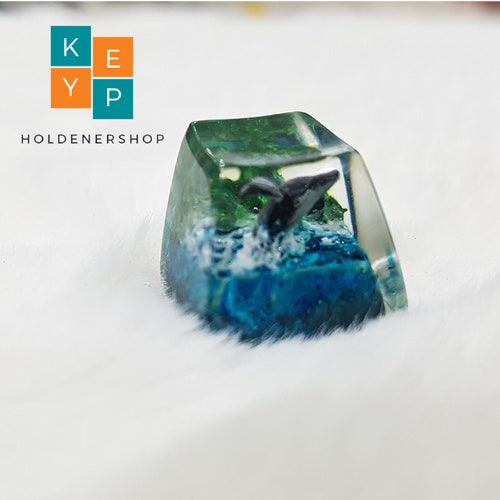 SA Resin Keycap Hawaii Beach Hawaiian Beaches Handmade Artisan | Etsy