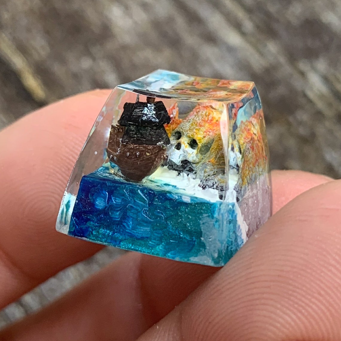 Resin Keycap Handmade Artisan Keycap Handmade Keycap | Etsy