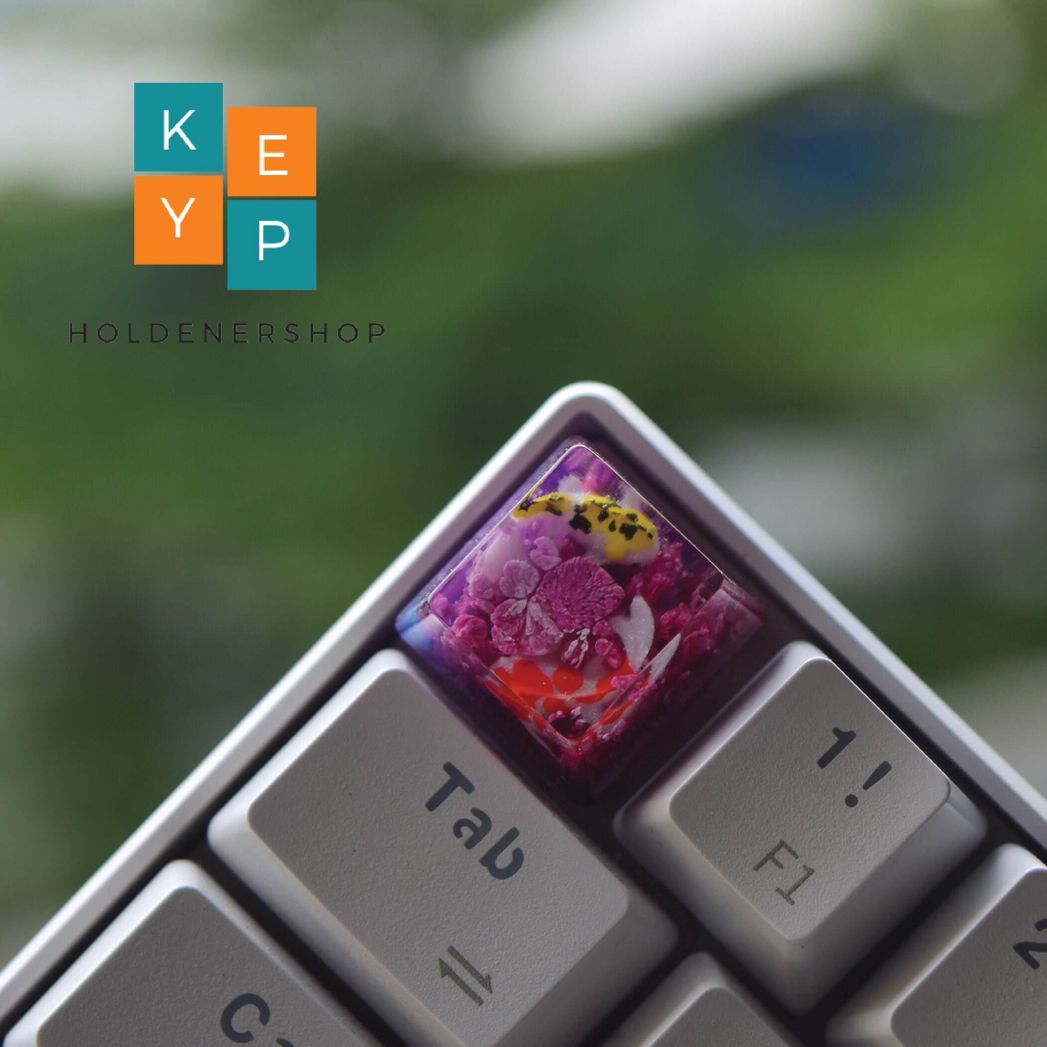 Koi Fish Resin Keycap Handmade Artisan Keycap Handmade | Etsy