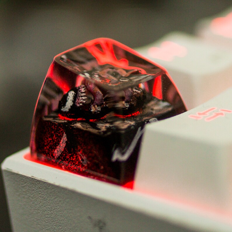 Venom Resin Keycap Handmade Artisan Keycap Best friends | Etsy