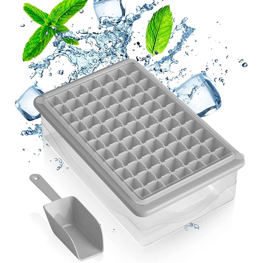 Ice Cube Tray,ice Cube Tray Lid Ice Cube Tray With Lid & Bin77mini Ice ...