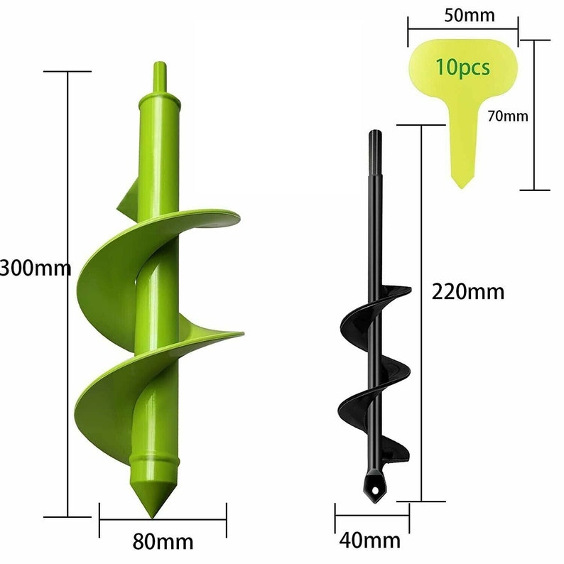 Garden Auger Drill Bit for Planting Planting Auger Bulb Plant - Etsy