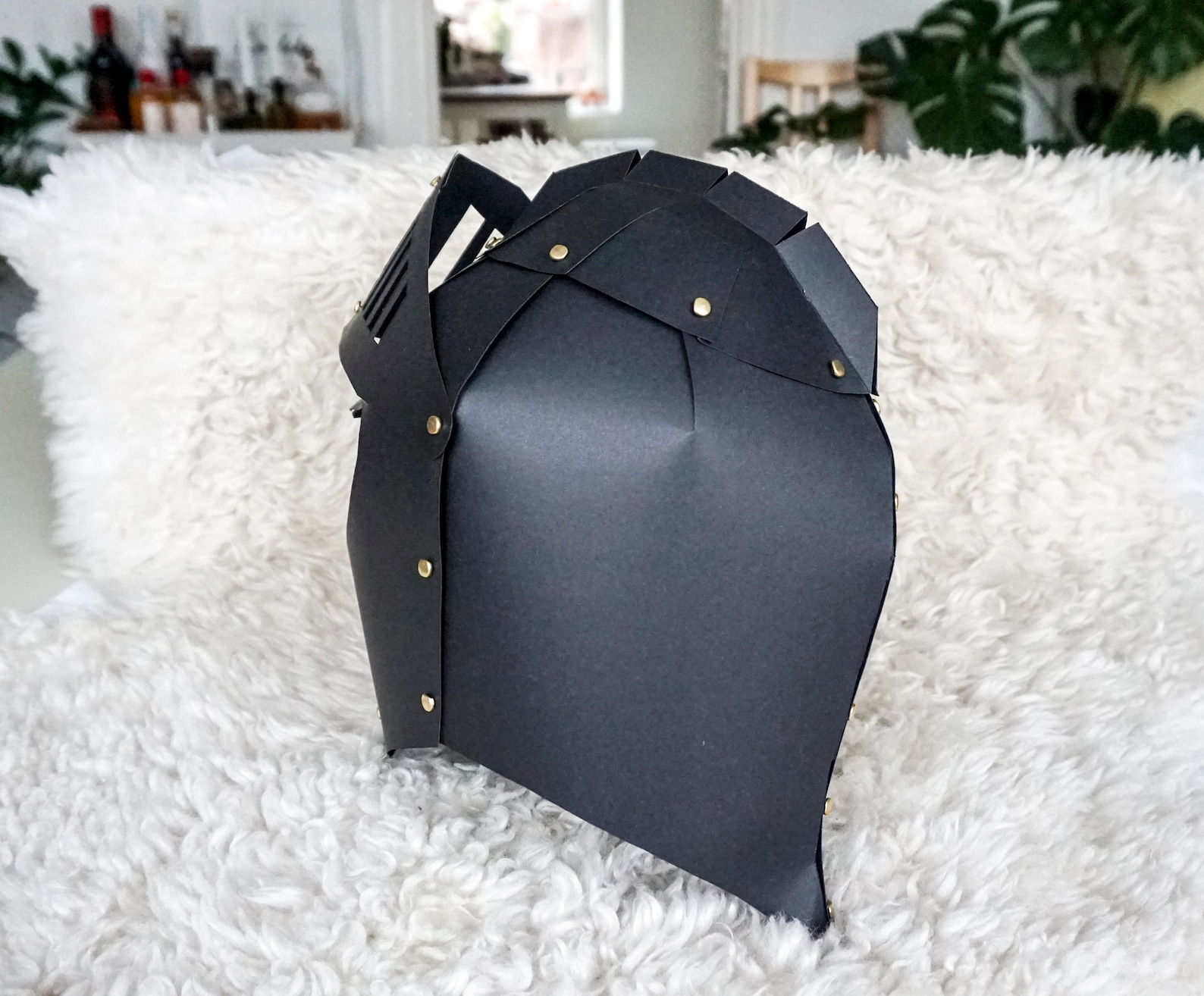 The Black Knight - Make Your Own Paper Helmet With This Instant ...