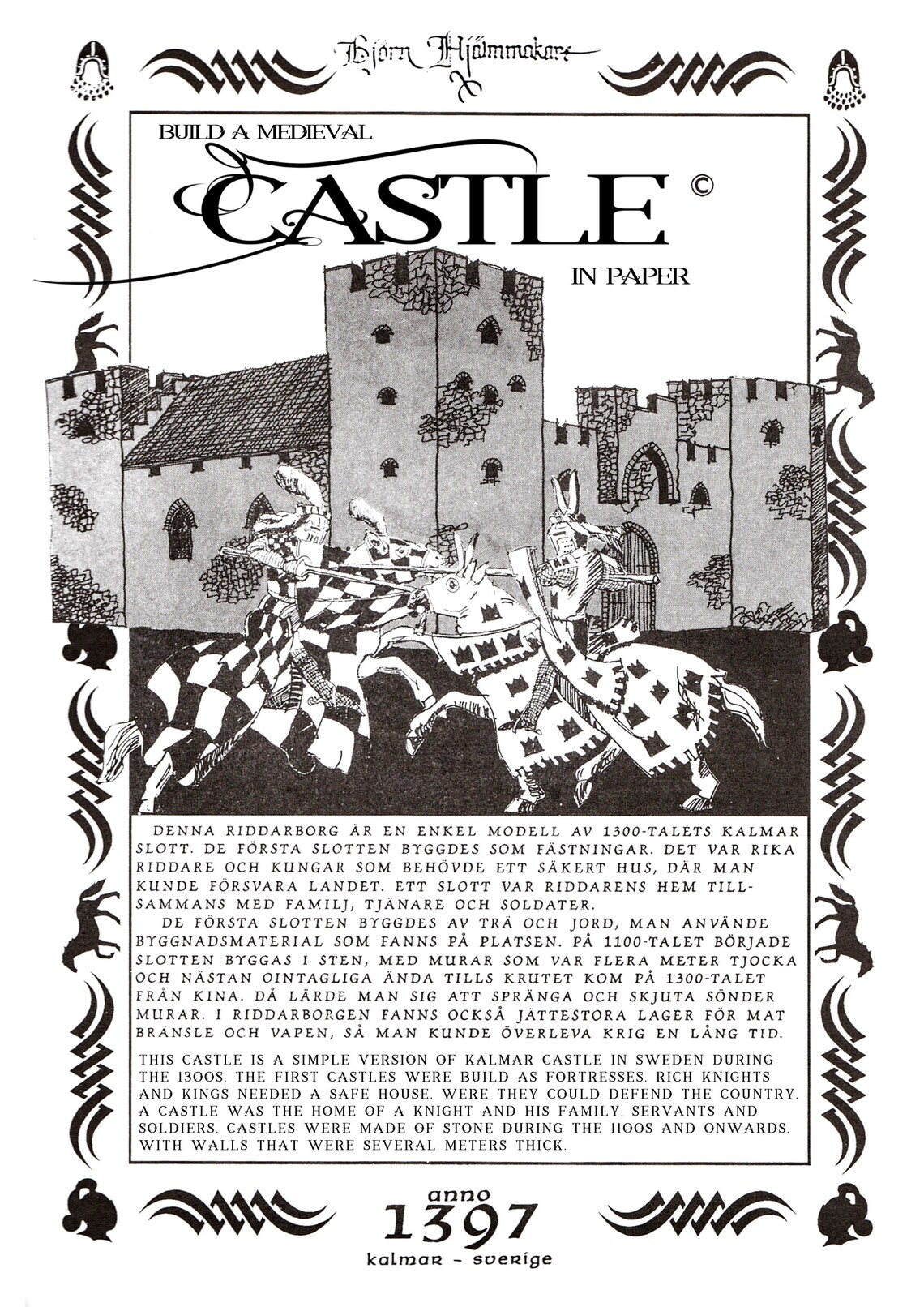 Castle - Make Your Own Castle With This Instant Download Template - Etsy