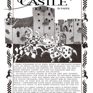 Castle - Make Your Own Castle With This Instant Download Template - Etsy