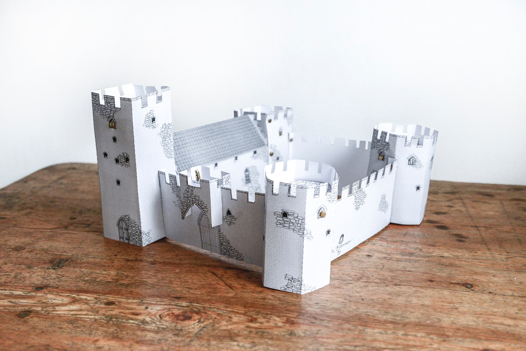 Castle - Make Your Own Castle With This Instant Download Template - Etsy