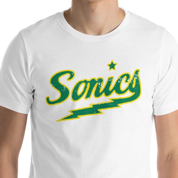 Seattle Supersonics Logo - Etsy