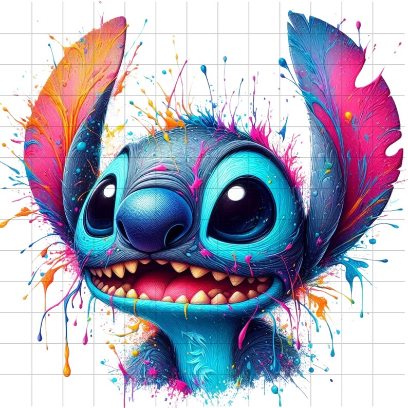 1 Adorable Stitch Clipart for Cricut & Silhouette | Instant Download - Etsy